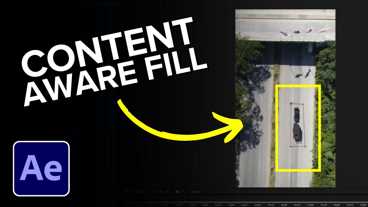 After Effects: How to Use Content Aware Fill (Tutorial)