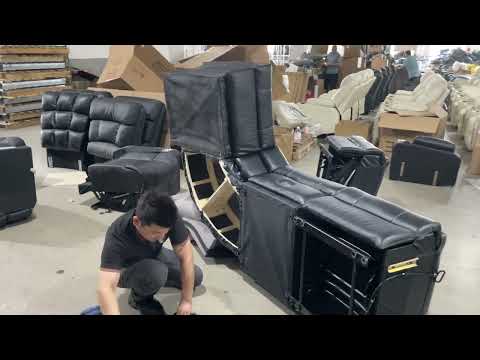 4-seater Corner Sofa Reclining Sofa Assembly Guide