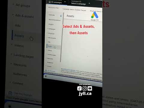 Want to add pictures to your Google search ads? You can do so by adding an image asset