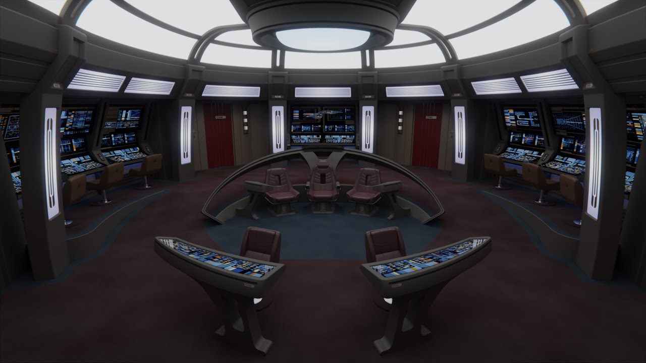 USS Ross Bridge Showcase (Clean Version) - Star Trek Fan Art