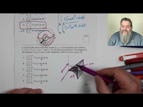 Calc 3, Exam 3 walkthrough (Fall 2024)