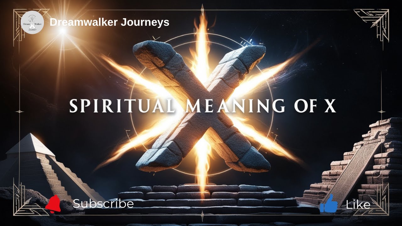 Spiritual Meaning of X | Symbol of Crossroads, Transformation & the Unknown
