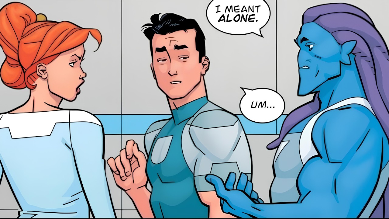 Atom Eve Cheats on Invincible While He’s Out Saving the World