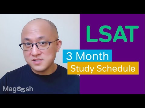 How to Study for the LSAT in 3 Months - Study Schedule + Tips