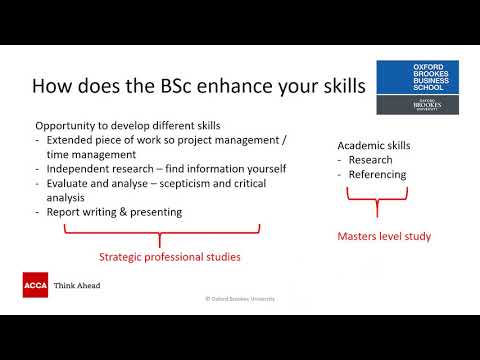What is BSc Applied Accounting?