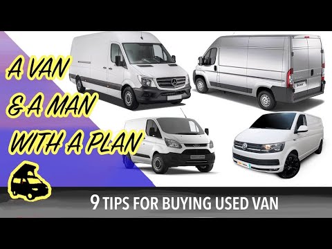9 TIPS on buying used vans for your Campervan conversion