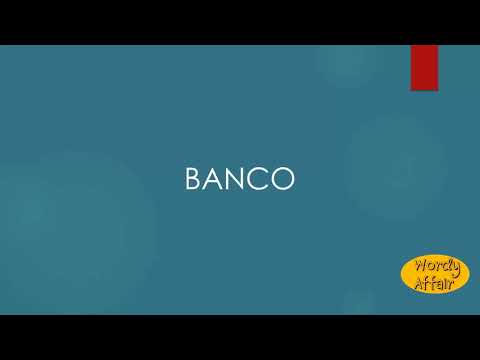 Banco Meaning