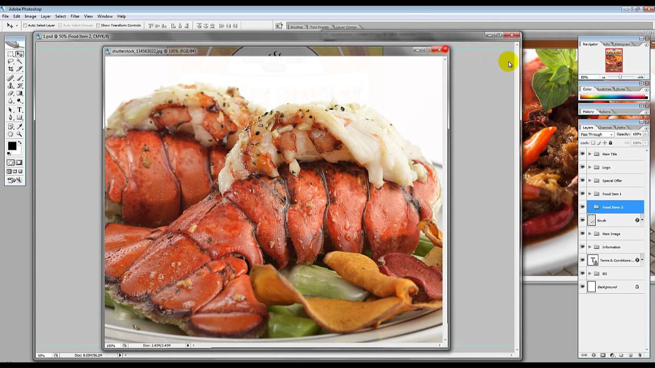 Restaurant Flyer Template (Steak House) Tutorial