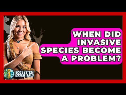 When Did Invasive Species Become A Problem? - Ecosystem Essentials