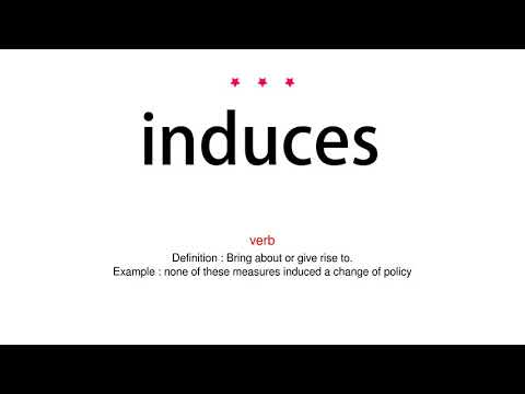 How to pronounce induces - Vocab Today