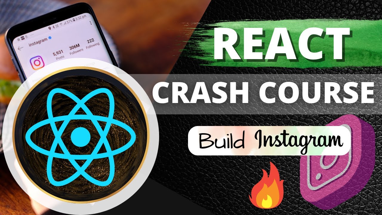 React Crash Course For Beginners 2023 - Build An Instagram Clone | React JS Tutorial