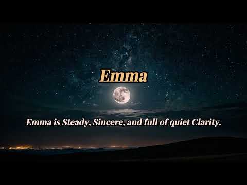 Emma Name Meaning | Personality Traits & Origin