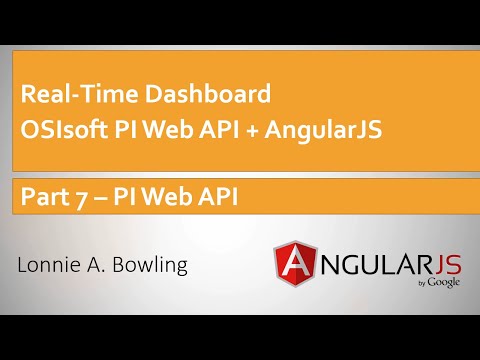 Real-Time Dashboard #7 - PI Web API