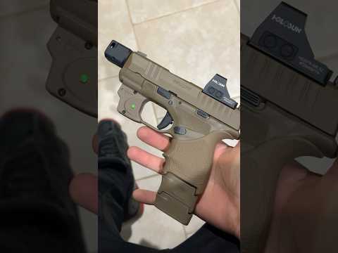 Hellcat with self-index comp #fde #2ndamendment #springfieldarmory #9mm #shorts #edc #gun #guns
