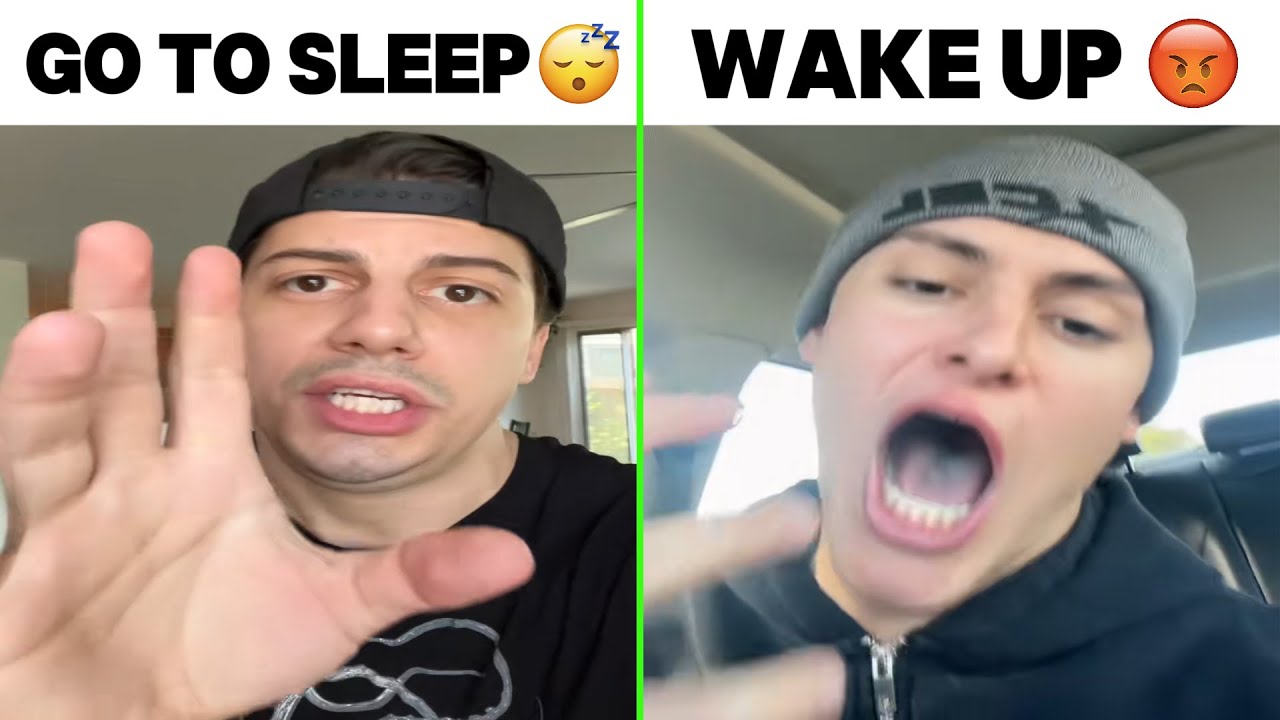 Go to Sleep Meme vs Wake Up
