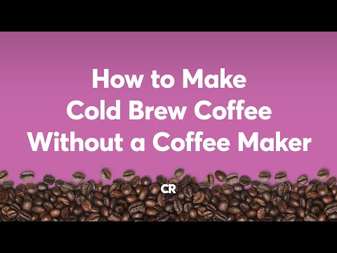 How to Make Cold Brew Coffee Without a Coffee Maker | Consumer Reports