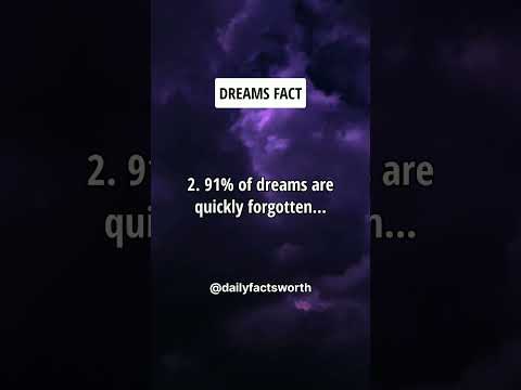 3 Psychology Facts About Your Dreams #shorts #psychologyfacts #subscribe
