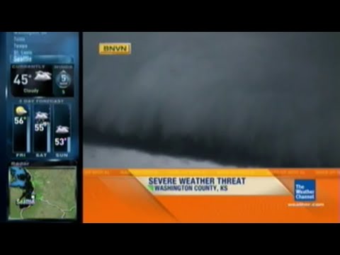 The Weather Channel (2010) - Severe Storms in Northern Kansas