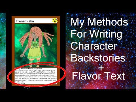 How To Write Flavor Text for a Trading Card Game