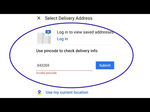 Flipkart || Use Pincode to Check delivery info