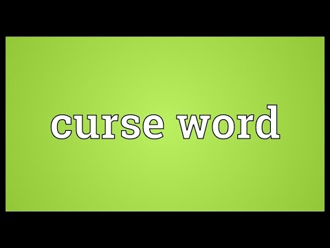 Curse word Meaning