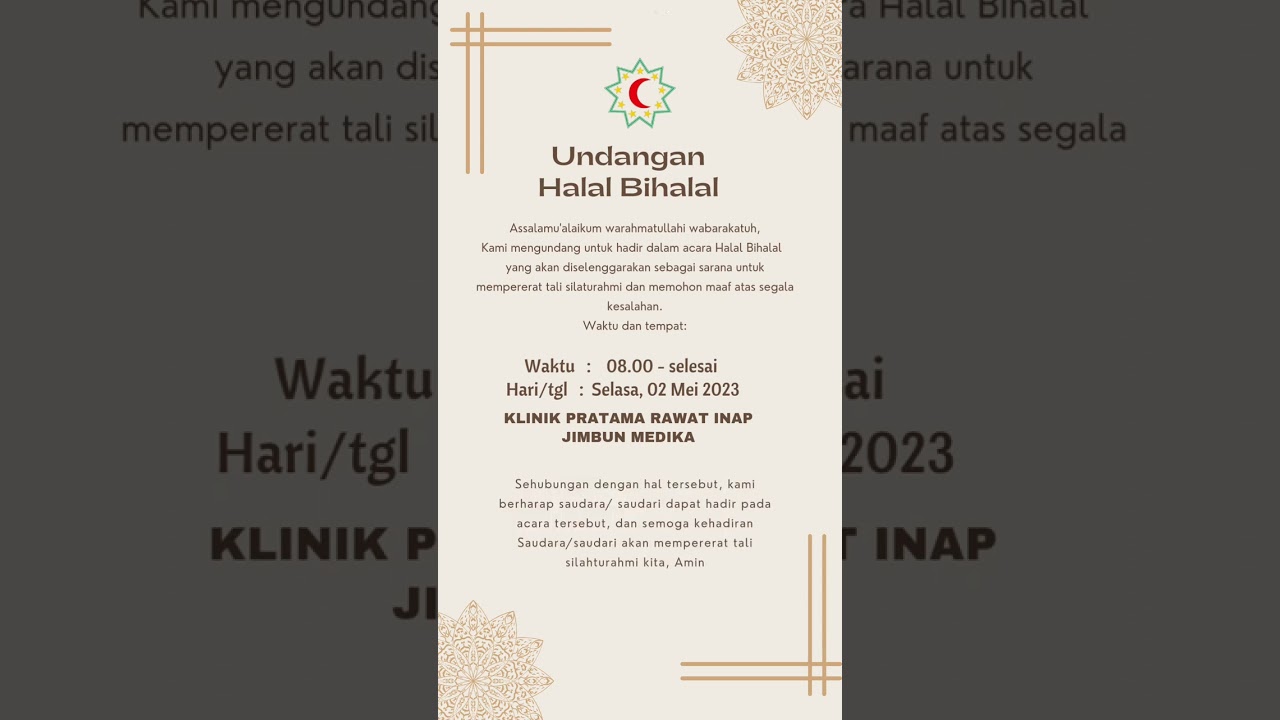 contoh undangan halal bihalal(1)