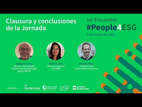 (5/5) People4ESG_Clausura y conclusiones