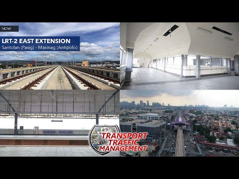 Transport/Traffic Management News: LRT-2 East Extension Begins ...