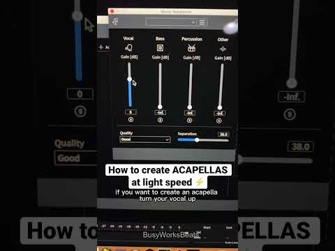 How to create ACAPELLAS at light speed ⚡️*Izotope RX10