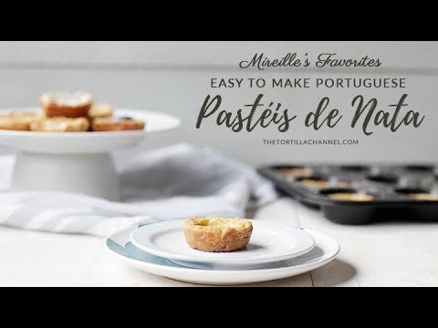 Easy to make Portuguese pasteis de nata recipe
