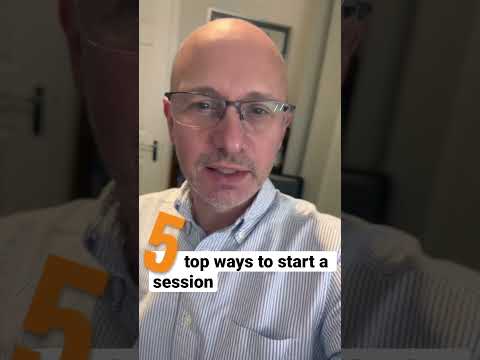 5 top ways to start a session