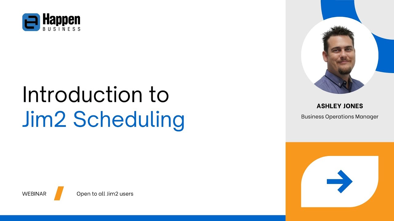 [Webinar] Introduction to Jim2 Scheduling