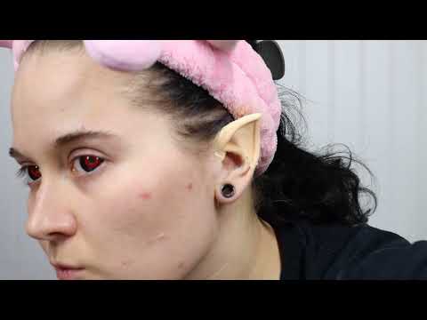 🧝♀️ How to Apply Latex Foam Elf Ears | Step-by-Step Tutorial the Basics 🧝♂️