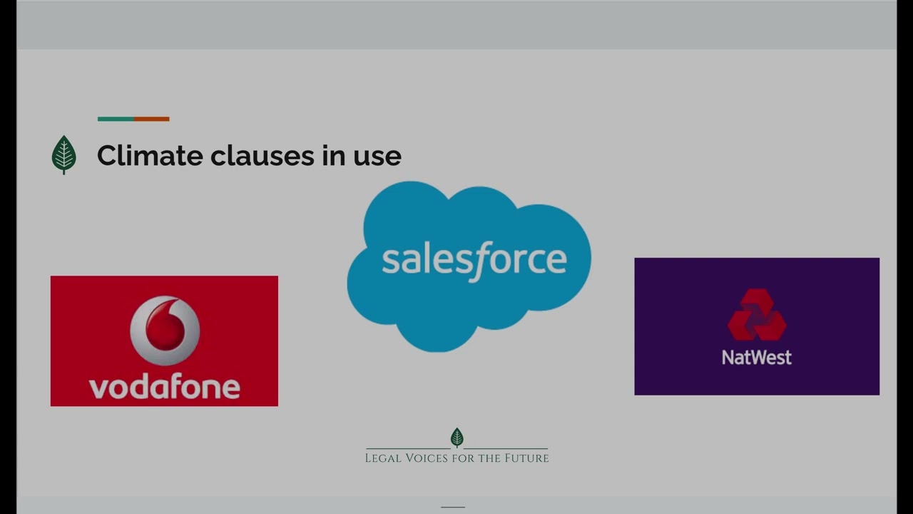 Knowledge Session 4 - Contracts for Climate