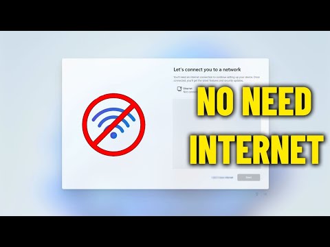 Install Windows 11 Without internet & With No Need Microsoft account - How To Bypass It ✅