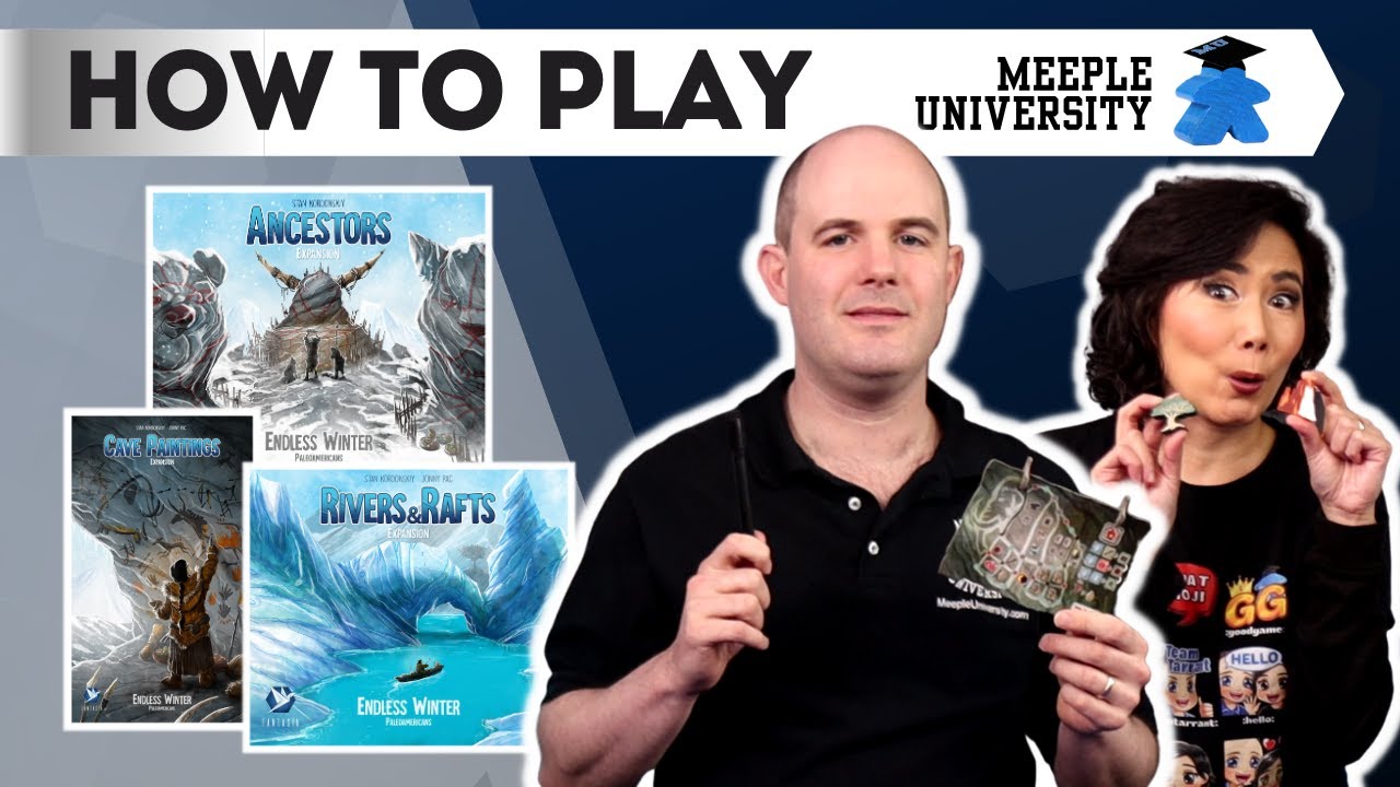 Endless Winter Paleoamericans  - The Expansions and Modules - How to Play Board Game