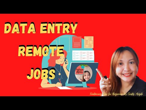 What is data entry jobs|What is data entry|Freelancing Tips for Beginners by Cristy Angelo