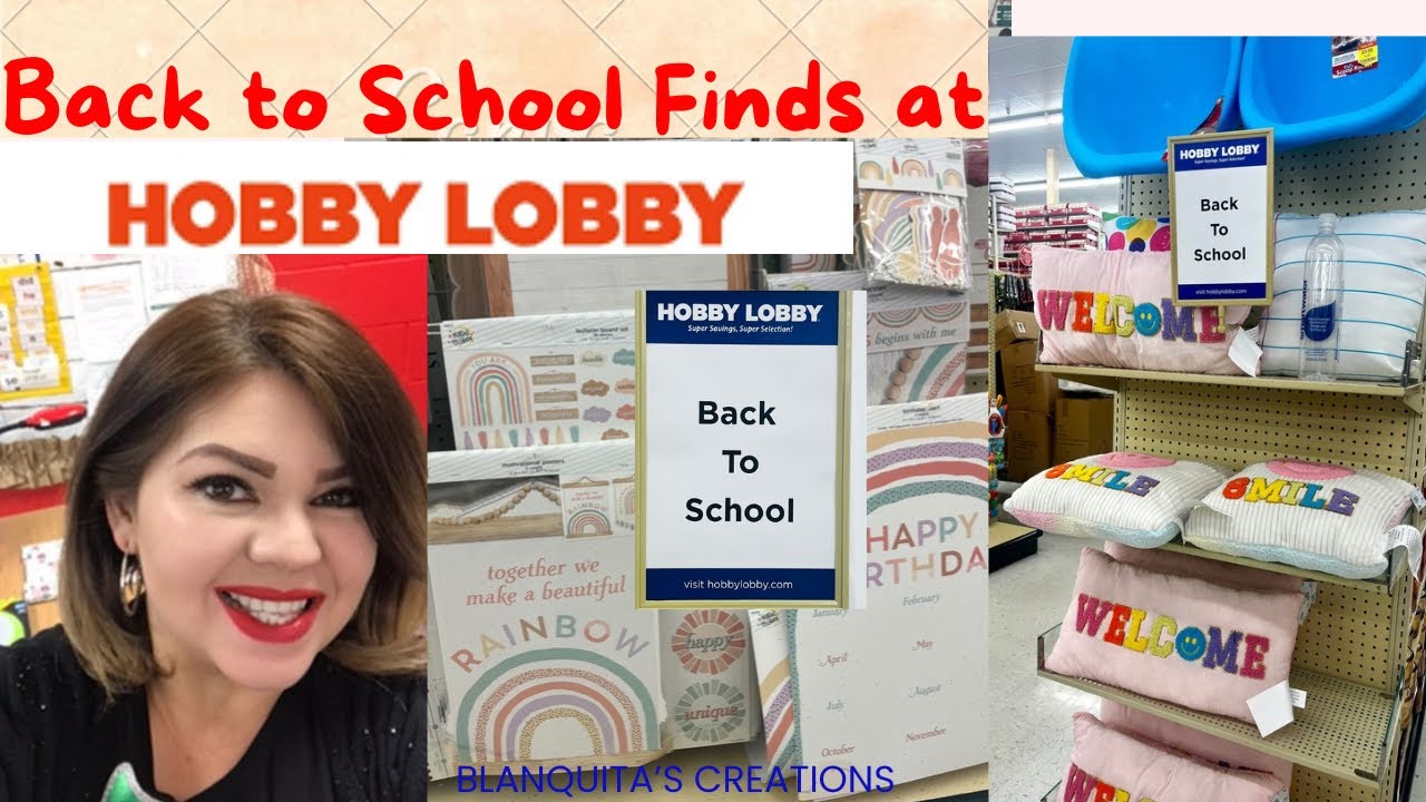 Back to School Finds at Hobby Lobby | Hobby Lobby’s Classroom Decor | Teacher Decor #classroomdecor