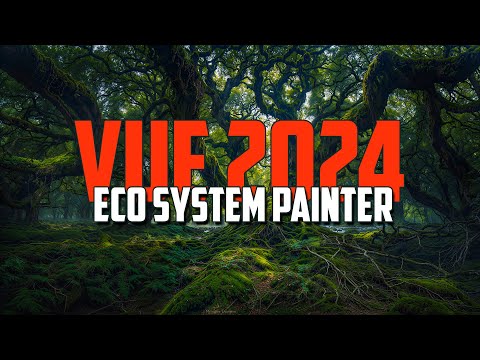 True 3d digital artist drawing tool in Vue 2024. Ecosystem painter.