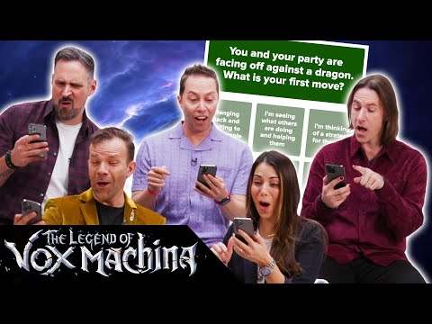 The “Critical Role” Cast Find Out Which “Legend of Vox Machina” Characters They Actually Are