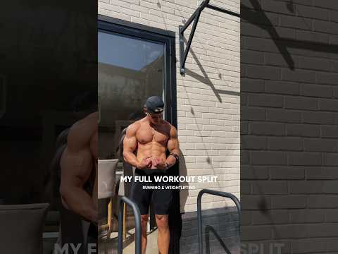My Current HYBRID Training Split 🏃🏽♂️💪🏽