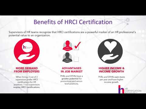 The Value of Certification with HRCI