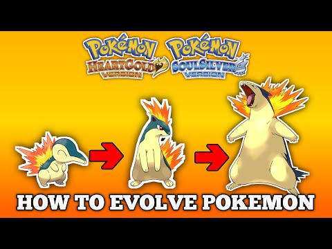 How To Evolve Pokemon In Pokemon Heart Gold and Soul Silver | Johto Pokedex