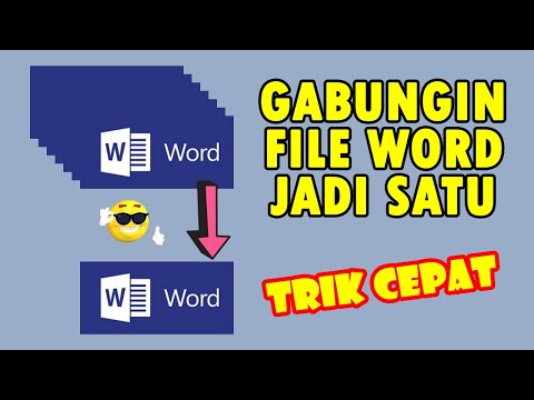 How to Quickly Merge Word Files Into One