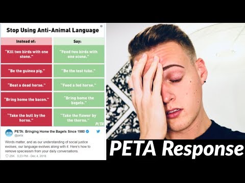 Has PETA Gone Too Far?!? [ANTI-ANIMAL LANGUAGE]