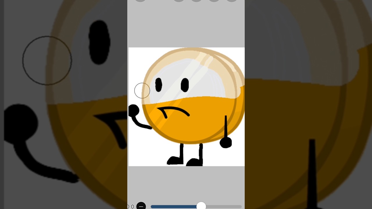Pound Coiny - BFDI Fan-character  #bfdi #coiny #ibispaintx