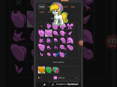 How to make a hat with two pompoms in Pony Town?