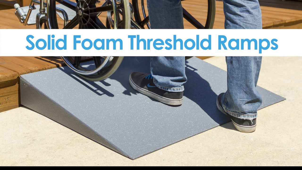 Silver Spring Lightweight Solid Foam Threshold Ramp