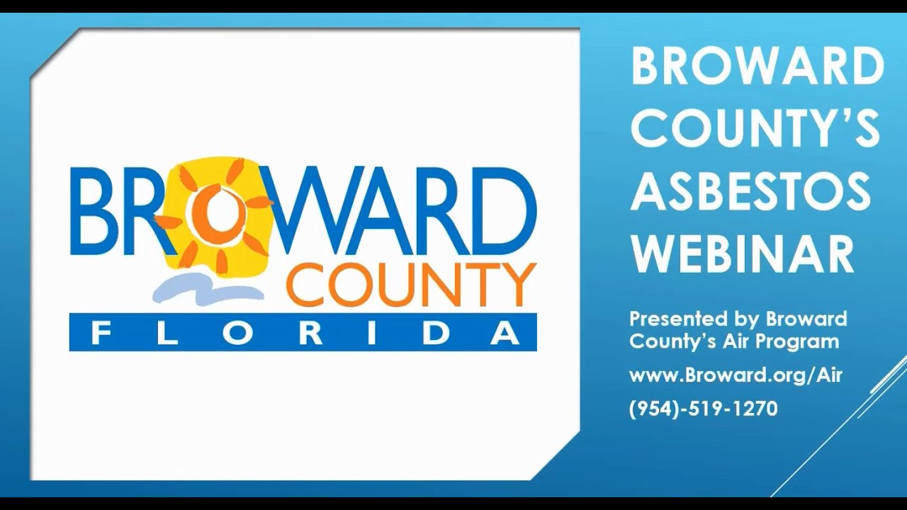 May 2025 Asbestos Webinar