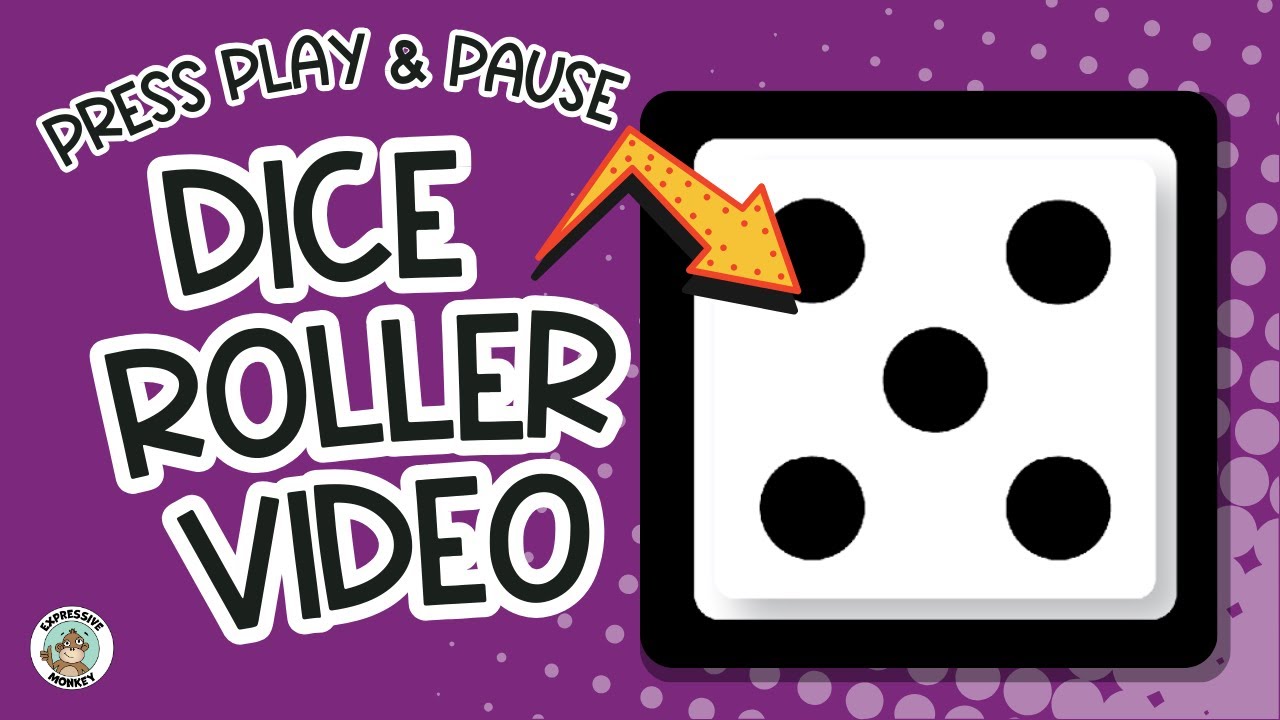 Expressive Monkey Dice Roll Video • Virtual Dice Roller